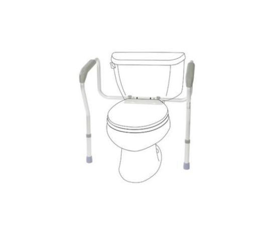 Homecraft Toilet Safety Frame with Adjustable Armrests - Task Supply ...